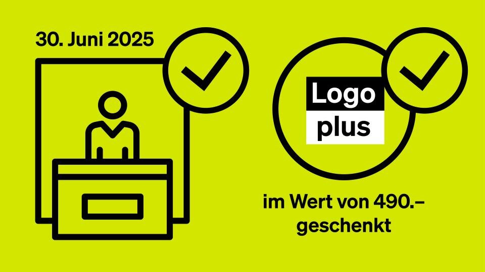 Bis Juni anmelden – von «Logo plus» profitieren